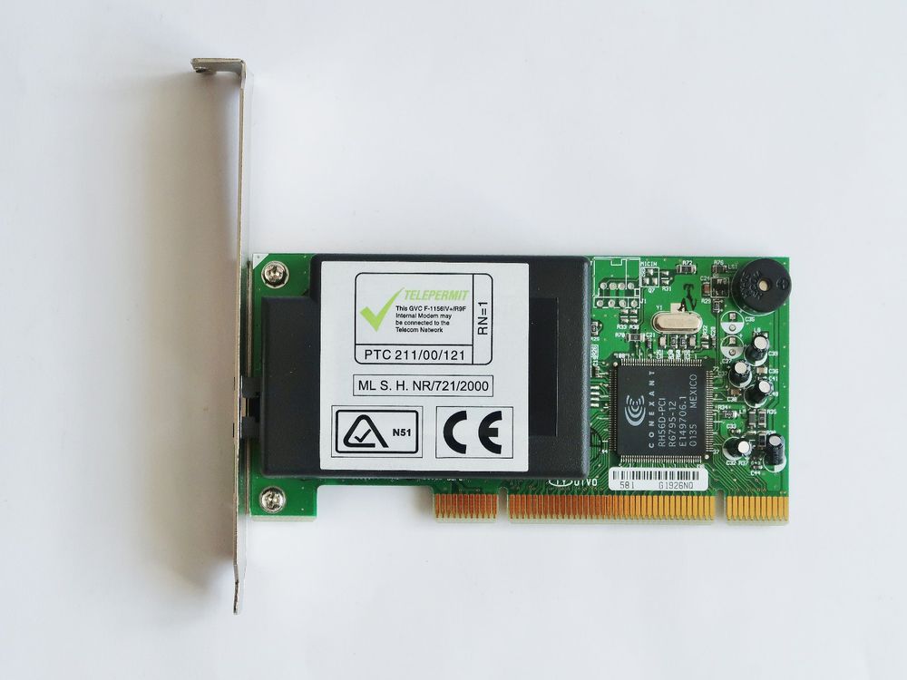 interne Telepermit PCI Modemkarte PCT 211 - Fax Modem (Gebraucht) in ...