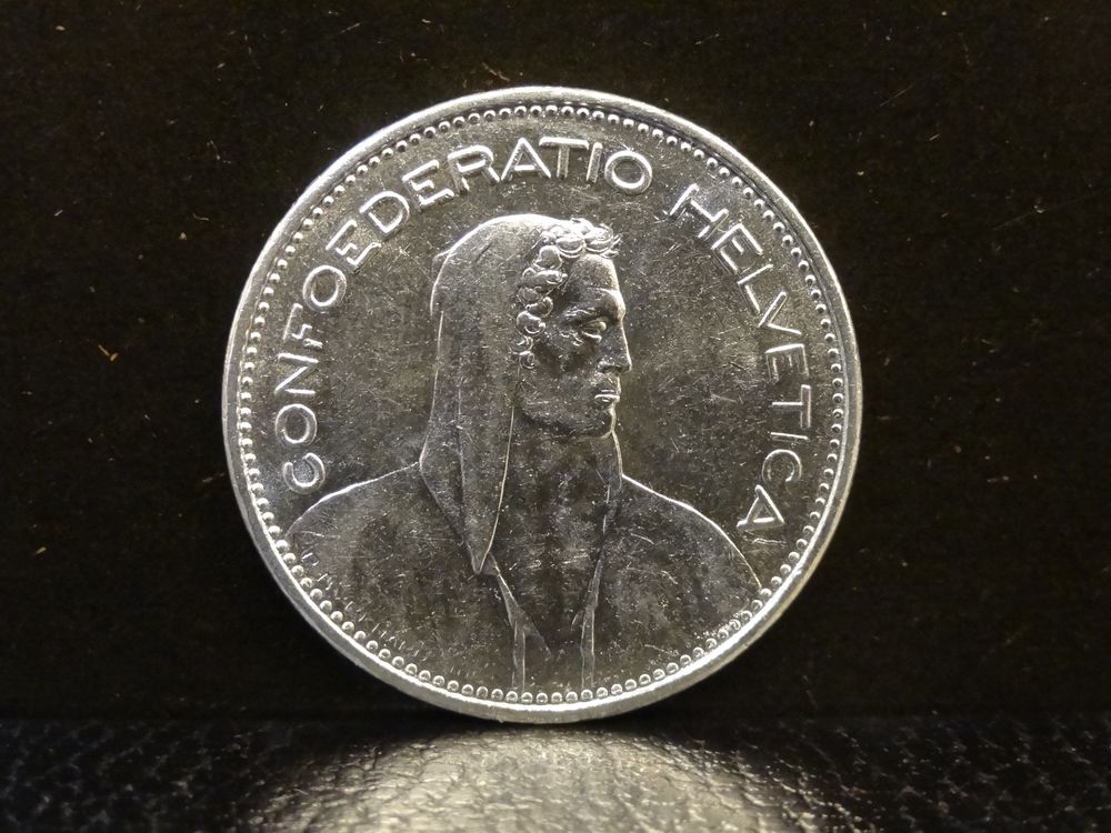 5 Franken Silber 1965 Fünfliber Münze (Gebraucht) in Kerzers für CHF 25 – mit Lieferung auf ...