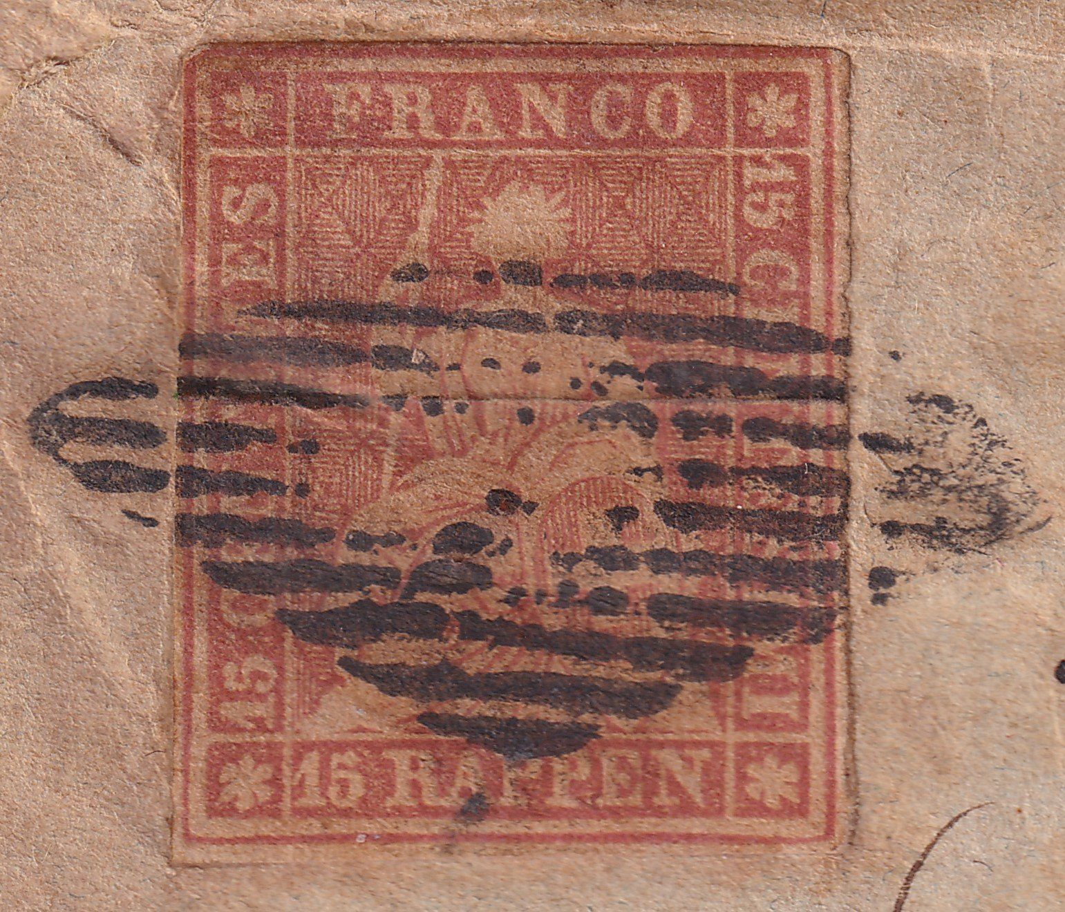 24Aa (24A2.c) auf Brief von AARAU, Kat: 3'300.- ab 1 Franken (Gebraucht ...