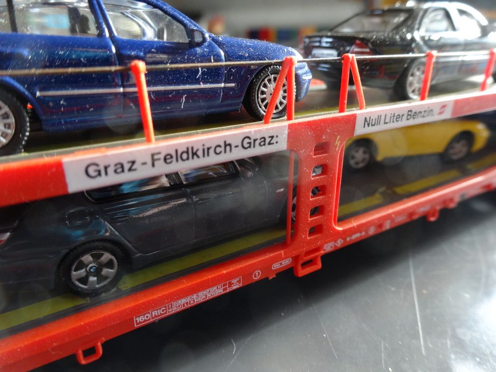 Autotransport der ÖBB (Graz-Feldkirch), 6 Autos aus Metall (D'occasion ...