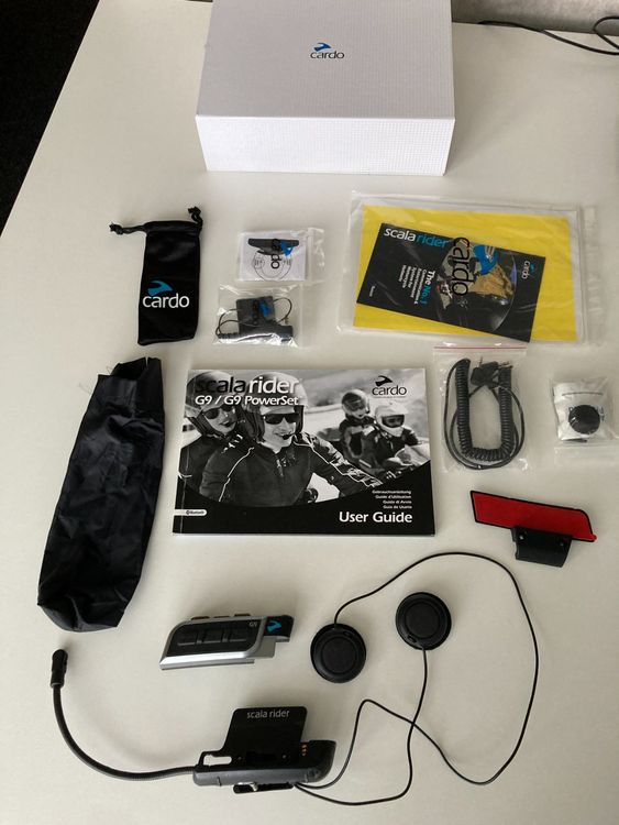 Cardo Scala Rider G9 Solo - Komplett mit Box (Gebraucht) in Breitenbach ...