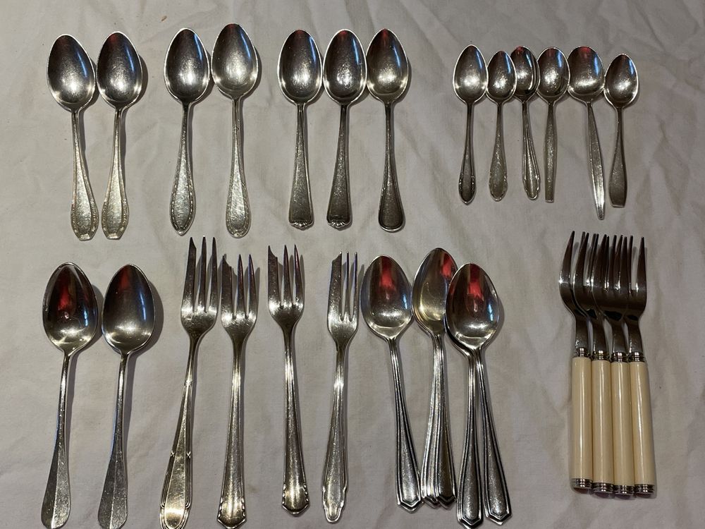 Kleine Löffel und Gabeln, Silber | Kaufen auf Ricardo