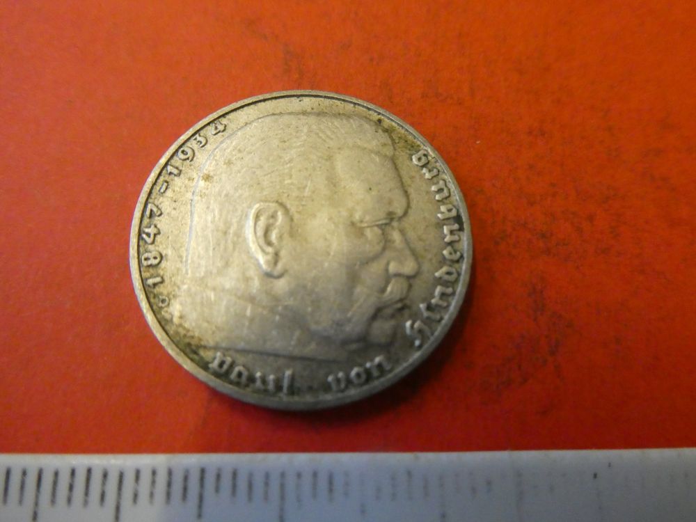 Dt. Reich 1938 D, 2 Reichsmark - Silber (Gebraucht) in Hinterforst für CHF 12 – mit Lieferung ...