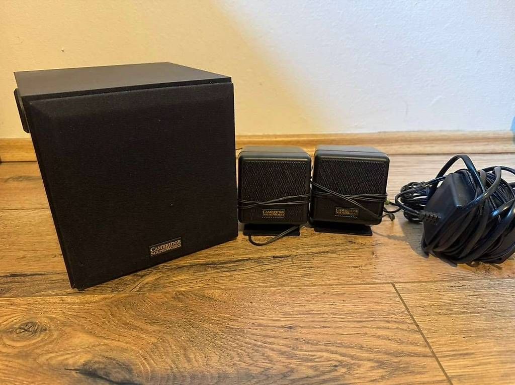 Vintage Sound-Power: Cambridge SoundWorks 2.1 System! (Gebraucht) in ...