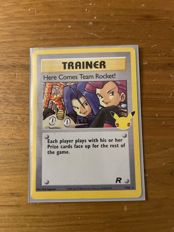 Pokemon Team Rocket Trainer Card 19/62 Fossil Set (Gebraucht) in Schwyz ...