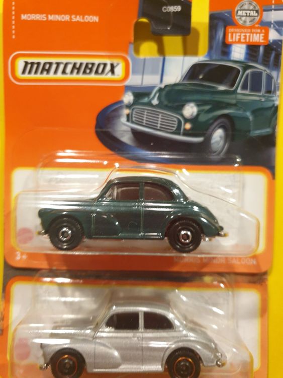 2 x Matchbox MORRIS MINOR SALOON | Kaufen auf Ricardo