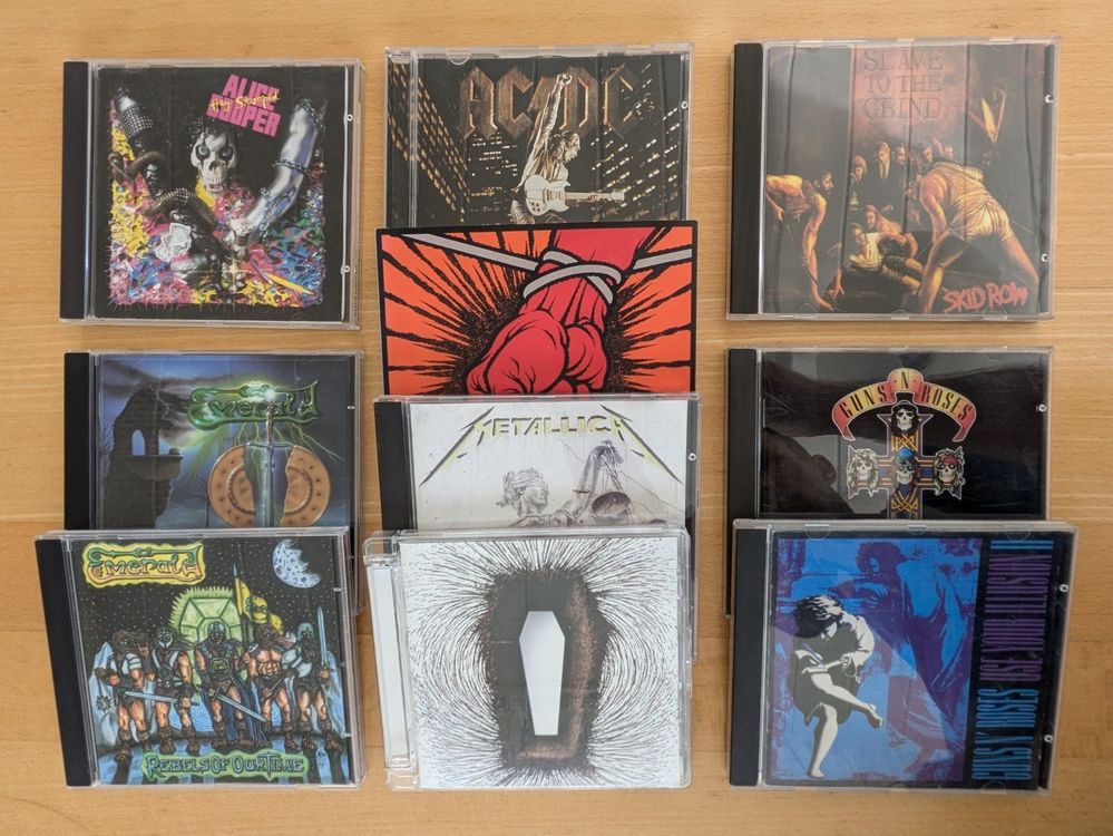CD Sammlung Heavy Metal (Gebraucht) in Wünnewil für CHF 10 – mit ...