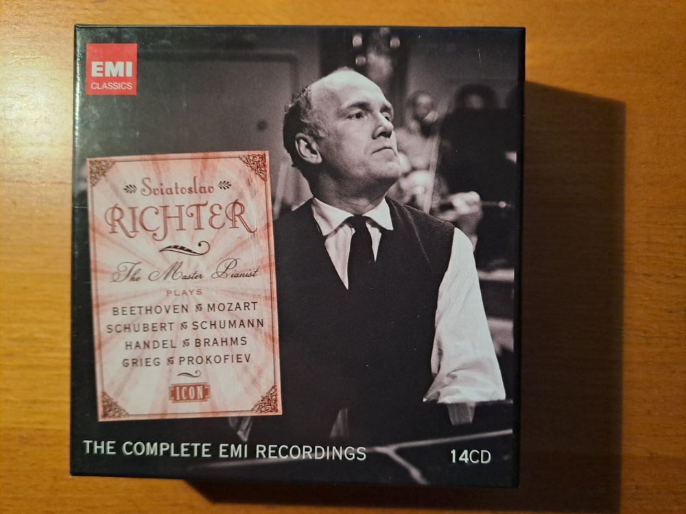 Sviatoslav Richter - The Complete EMI recording 14xCD BOX (Gebraucht) in Zürich für CHF 24 – mit ...