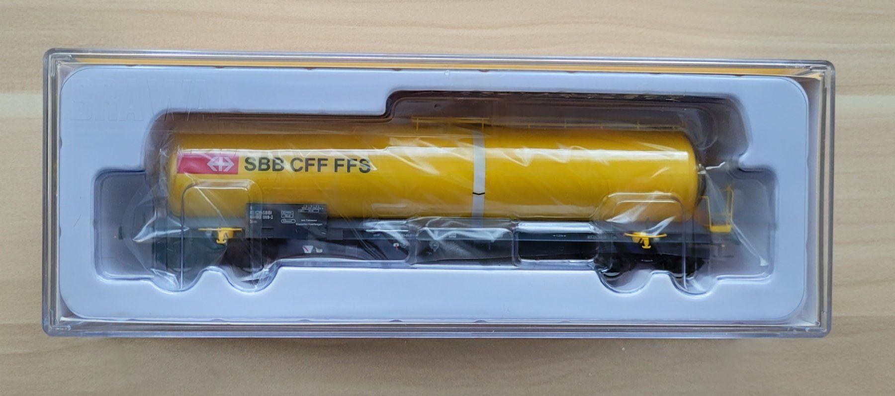 Brawa 50806 SBB CFF FFS Neubaukesselwagen Zas H0, DC (Neu und ...