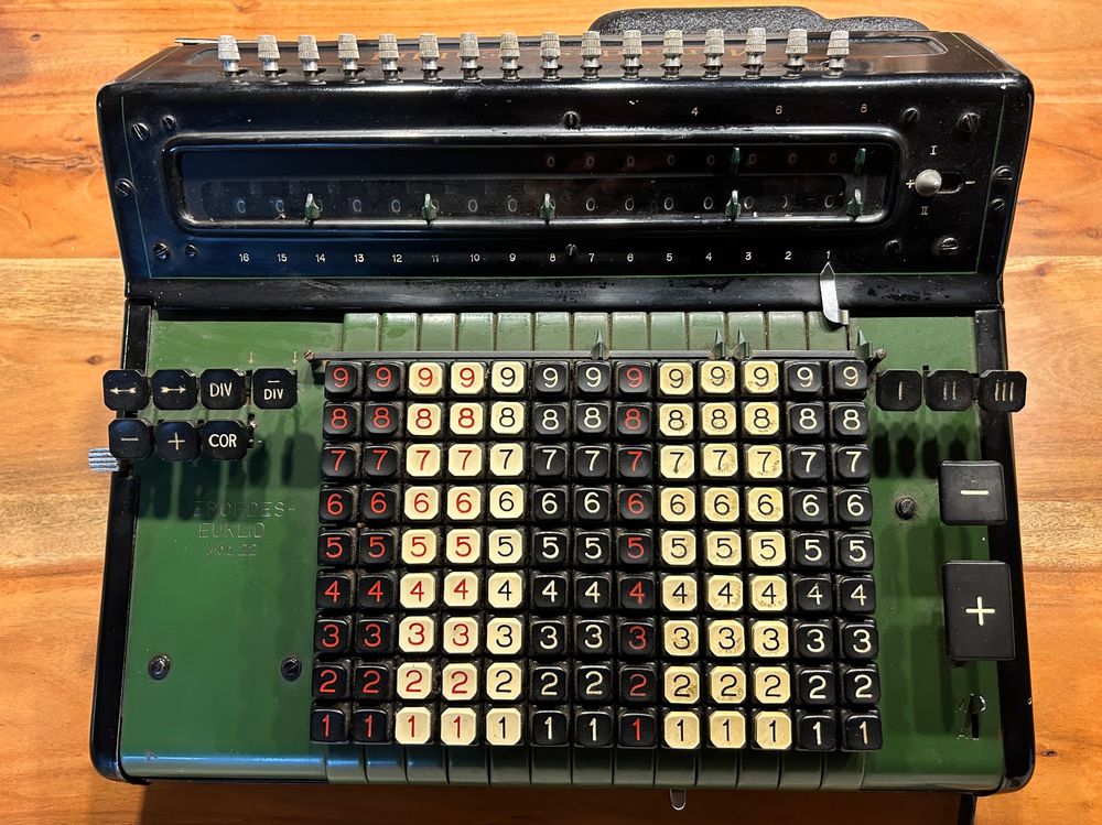 Elektrischer Rechner MERCEDES-EUKLID Modell 22 | Kaufen auf Ricardo