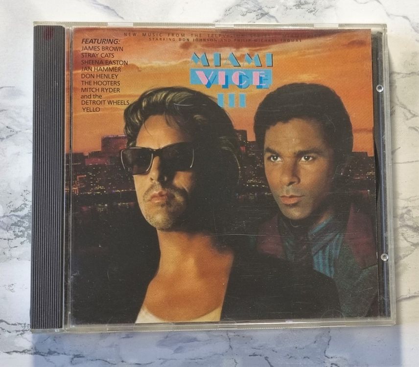 cd MIAMI VICE III - Music from televison serie - 1988 VG++ (Gebraucht ...
