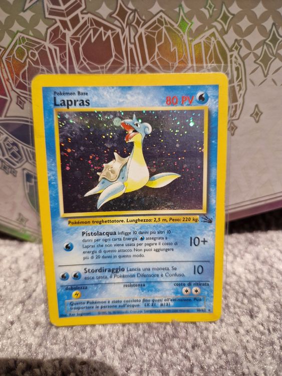 Lapras fossil holo (Nuovo (secondo la descrizione)) a Giubiasco per CHF ...