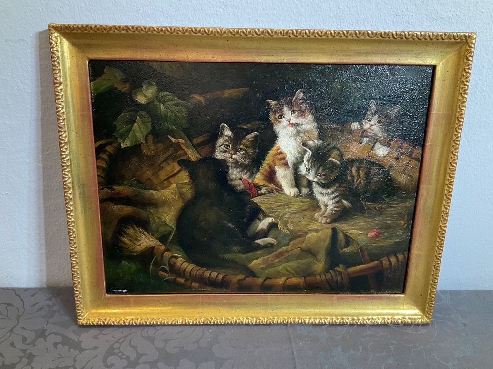 Antique Tableau peinture sur panneaux | Kaufen auf Ricardo