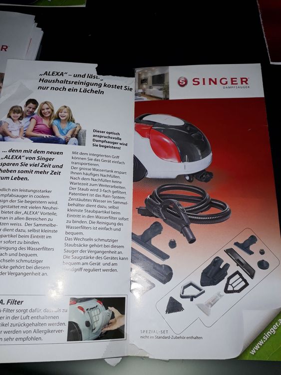 Dampfsauger Alexa von Singer | Kaufen auf Ricardo