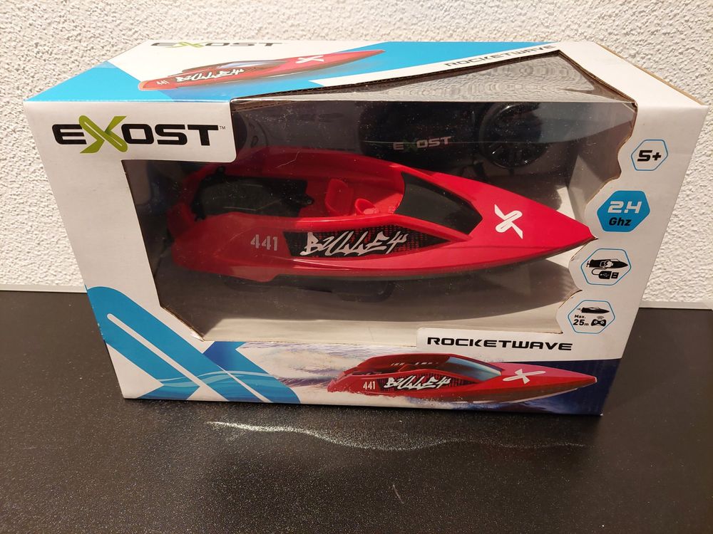 Exost - Speedboot - RC - Rocketwave (Neu und originalverpackt) in Dagmersellen für CHF 8 – mit ...