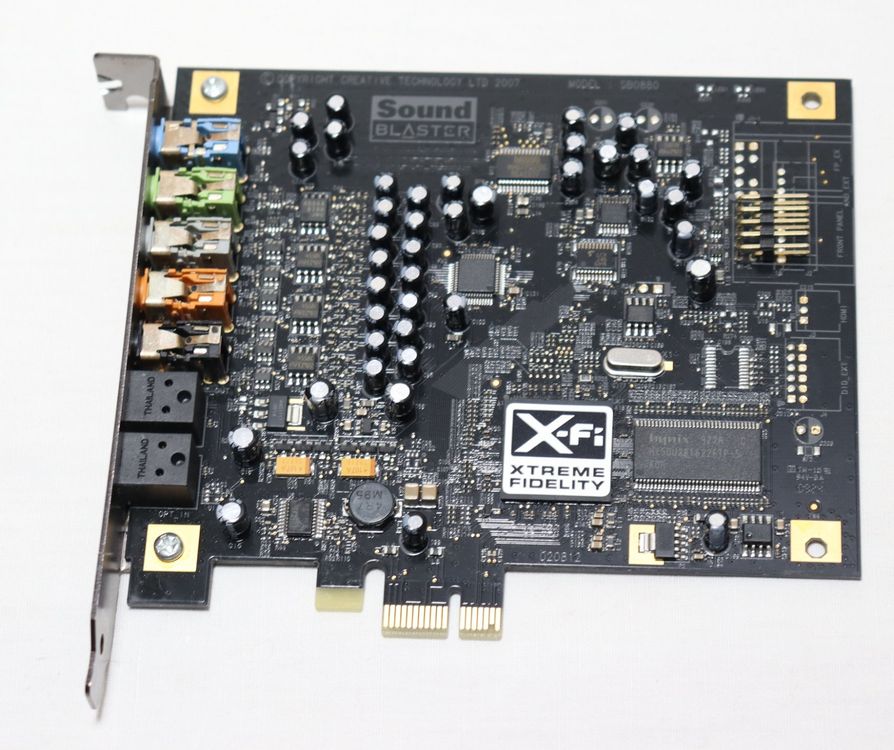Creative Soundblaster X-Fi Titanium SB0880 PCI-E Soundkarte | Kaufen ...
