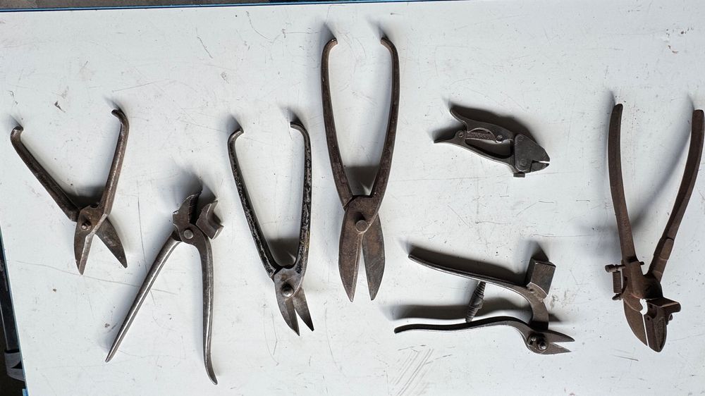 Antike Zangen - Set von 7 Stück, Raritäten (Gebraucht) in Rheinfelden ...