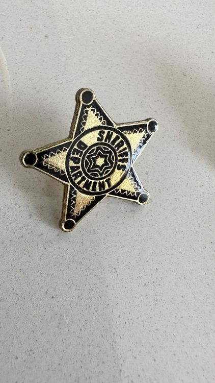 Sheriff Pin * | Kaufen auf Ricardo