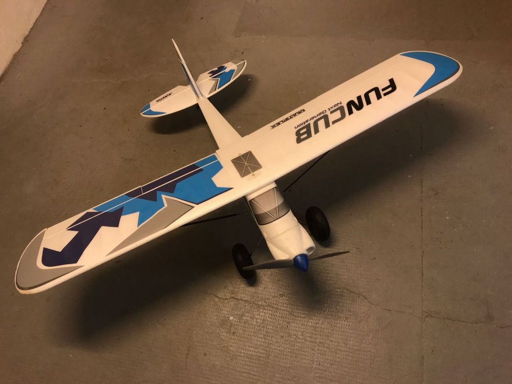 Multiplex Flugzeug Funcub NG Blau | Kaufen auf Ricardo