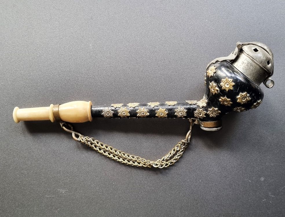 LINDAUERLI, alte Appenzeller Tabakpfeife, reichlich verziert | Kaufen ...