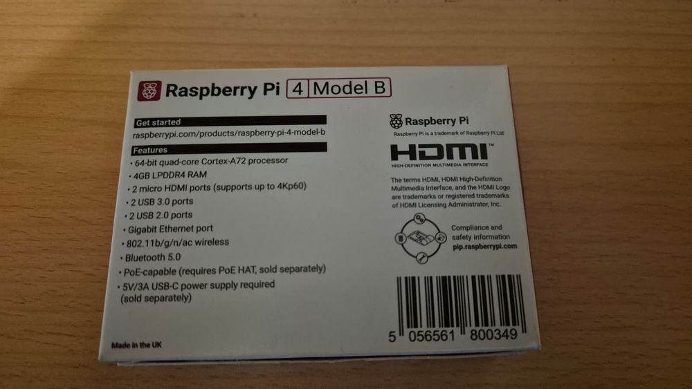 Raspberry Pi 4 Model B 4GB Ram NEW with Bundle (Neu (gemäss ...