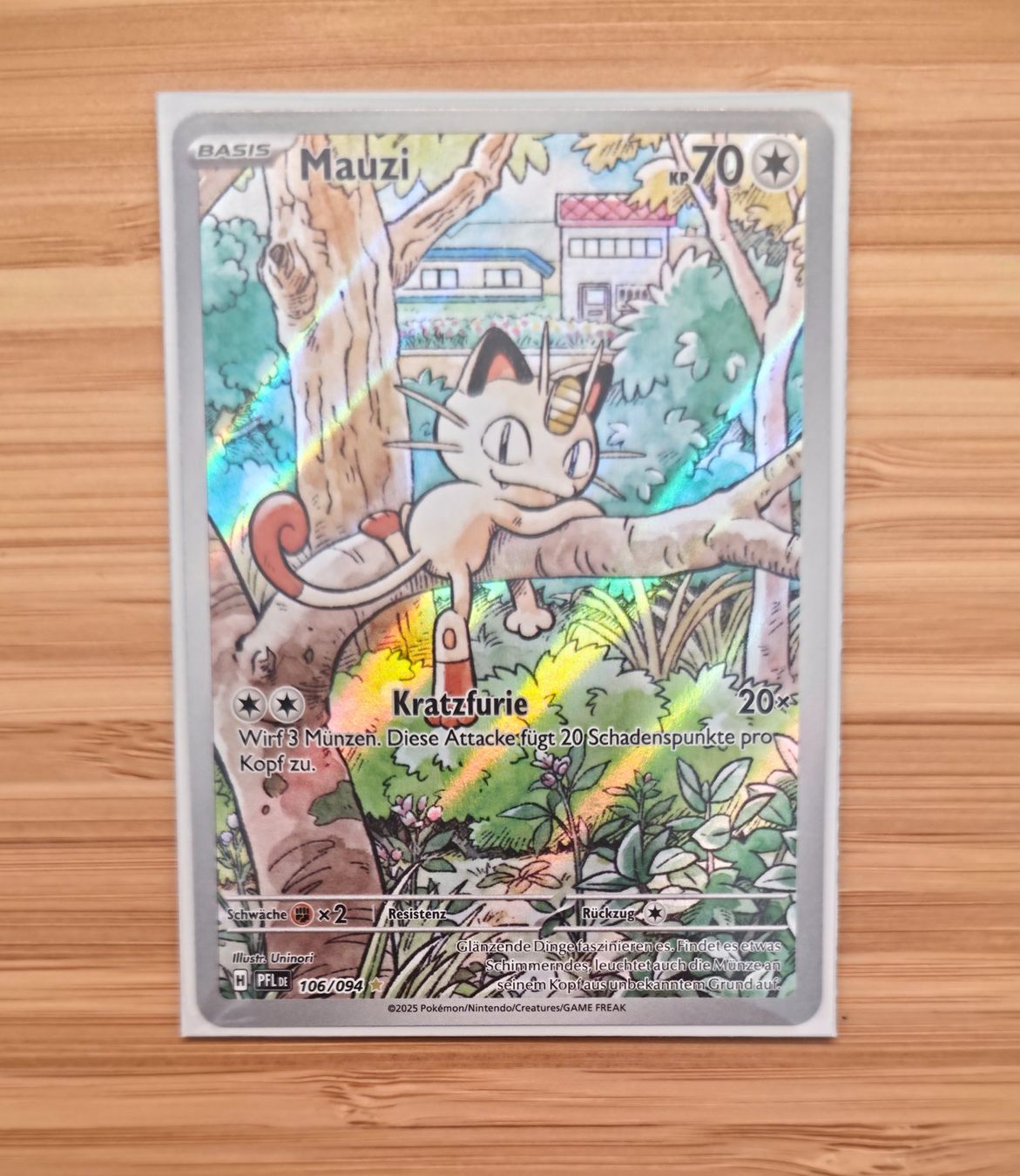 Pokémon - Mauzi (PFL 106/093) / Fatale Flammen (Neu (gemäss ...