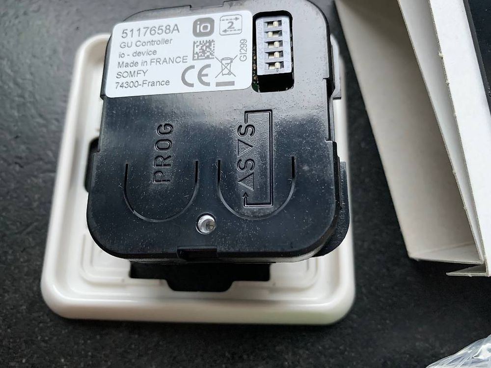 Somfy Funkschalter GU controller io 1841211B (Gebraucht) in Grindel für ...