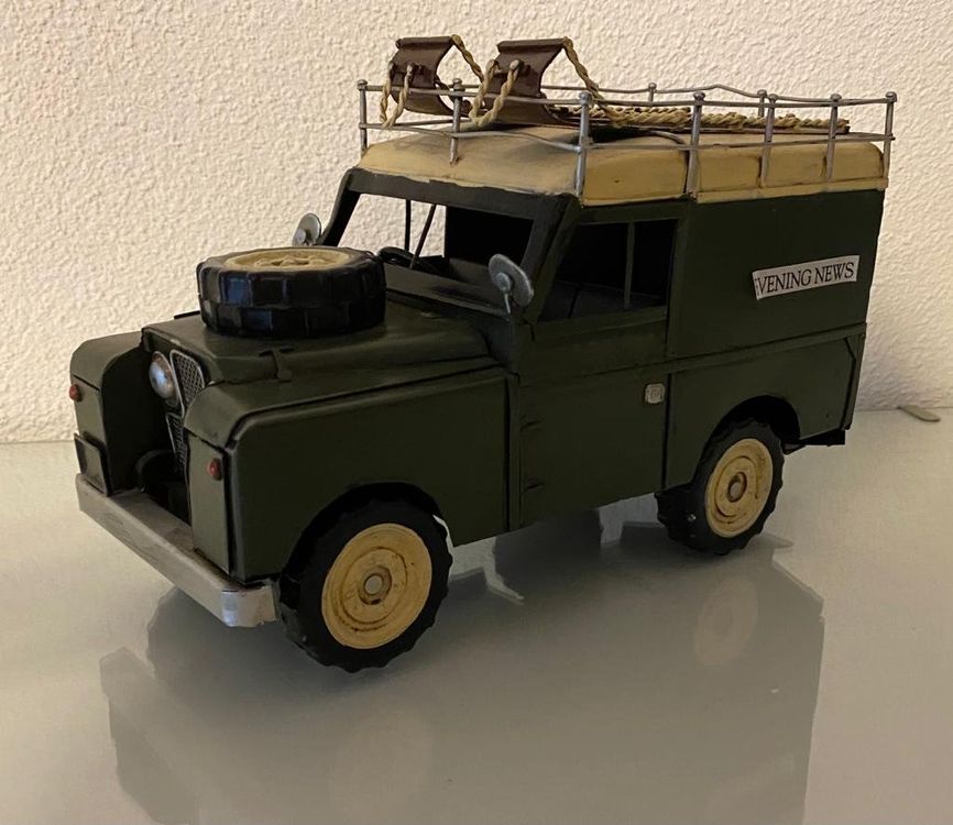 Folk Art - Handmade Metal - Land Rover 1:18 Top !!! (Gebraucht) in für ...