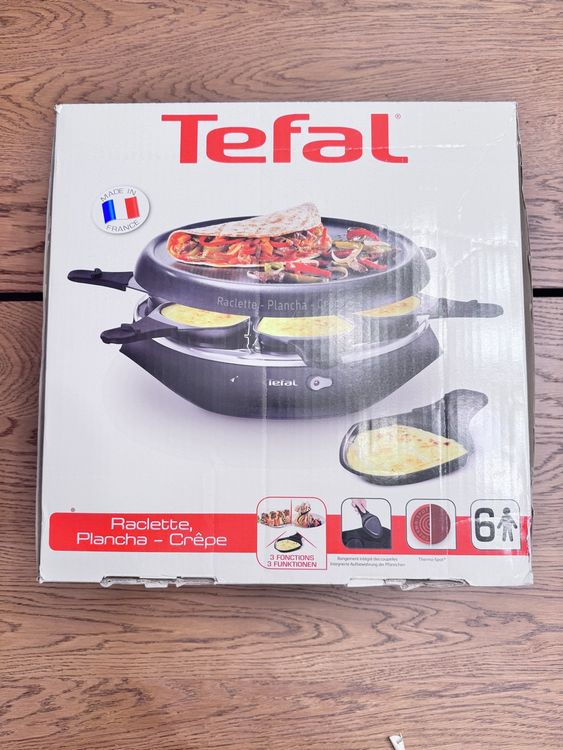 Tefal Raclette-Plancha-Crêpe-Ofen (Gebraucht) in für CHF 1 – mit ...