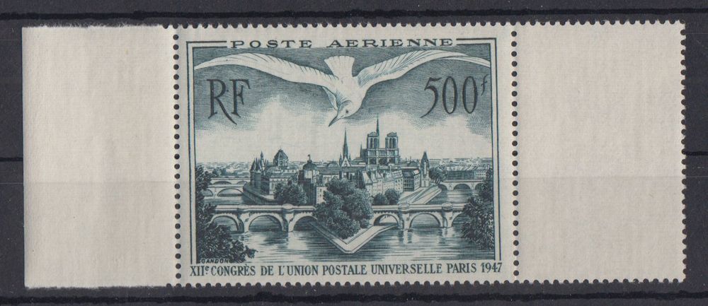 Frankreich 1947: Weltpostkongress Flugpost ** (Neu (gemäss Beschreibung)) in Eschlikon TG für ...