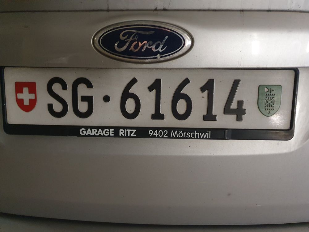 Autonummer SG 61614 | Kaufen auf Ricardo