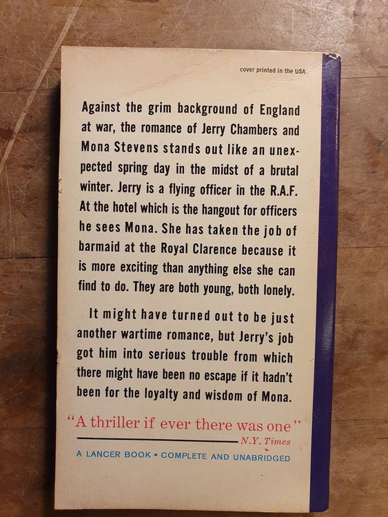 Landfall – Nevil Shute (Gebraucht) in Zürich für CHF 2 – nur Abholung ...