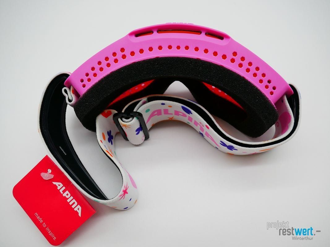 ALPINA Piney 2.0 Kinder Skibrille, Farbe rosa matt (Neu und ...