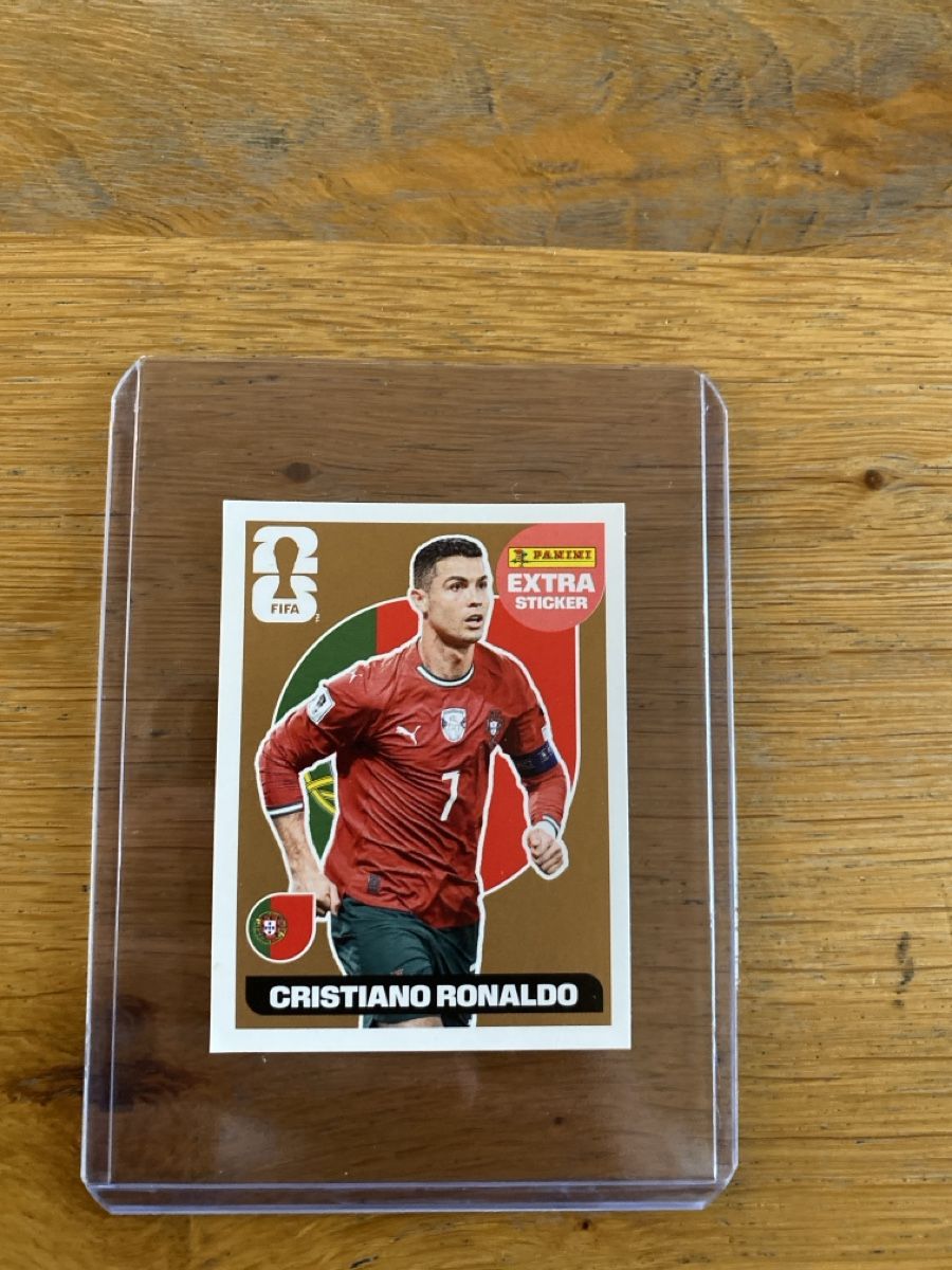 Panini FIFA World Cup 2026 Extra Sticker Cristiano Ronaldo (Neu (gemäss ...