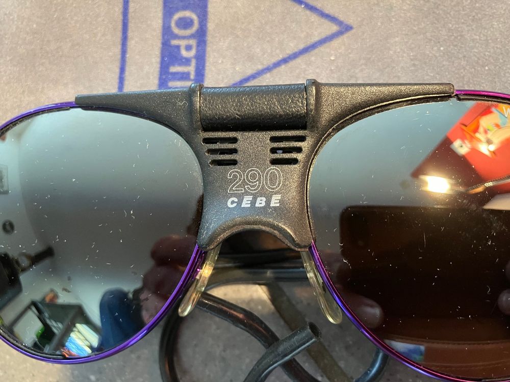CEBE 290 W. Cecchinel CEBE 2000 Gletscherbrille mit Etui (Gebraucht) in ...