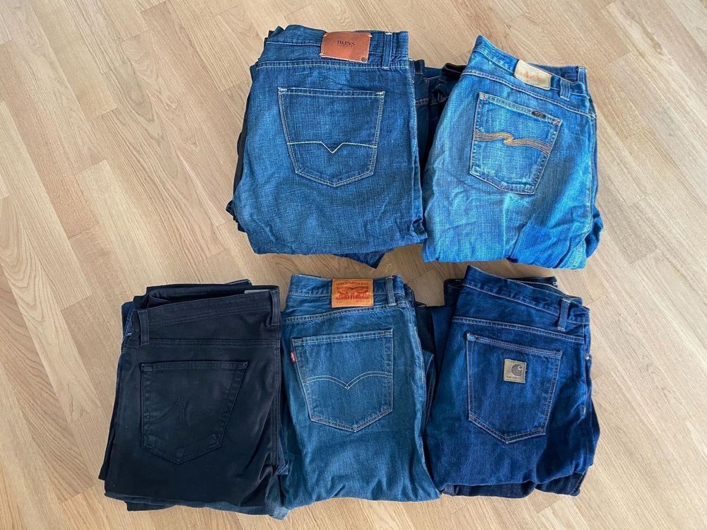 19 Paar gut erhaltene teure Marken Jeans | Kaufen auf Ricardo