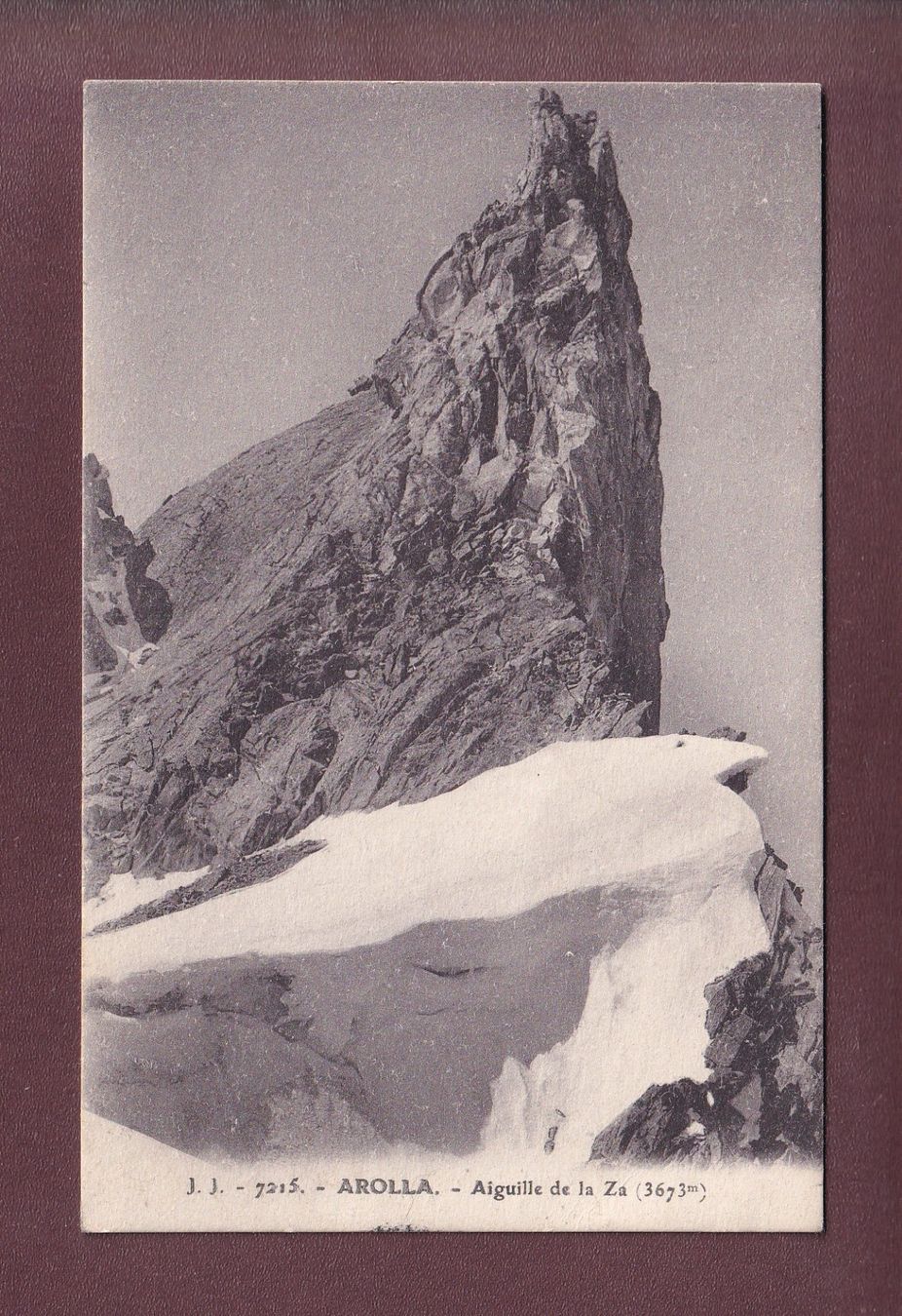 AROLLA - Aiguille de la Za - 1921 (D'occasion) à Pully pour CHF 5 ...