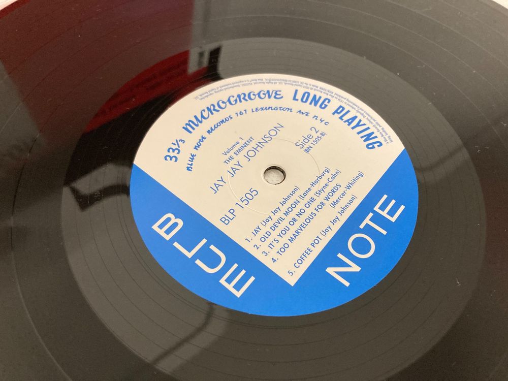 Jay Jay Johnson THE EMINENT Blue Note RE-2022 BLP 1505 (Gebraucht) in ...