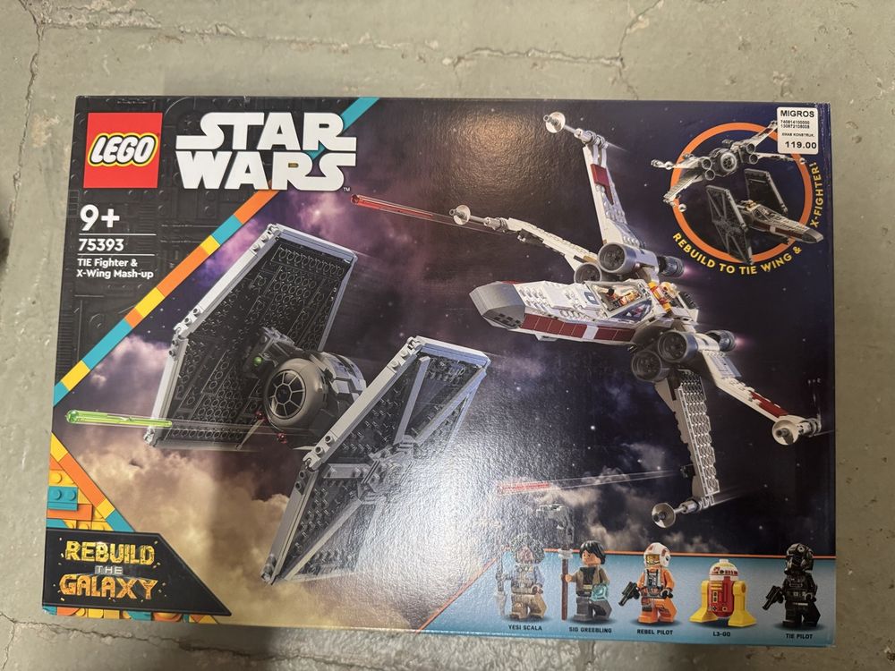 LEGO Star Wars 75393 TIE Fighter & X-Wing Mashup - Neuf! (Neuf avec ...