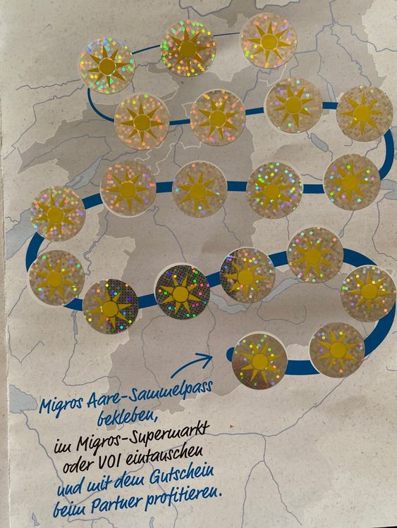 Migros Aare Sammelpass volle Karte (Neu (gemäss Beschreibung)) in Aarau für CHF 7.5 – mit ...