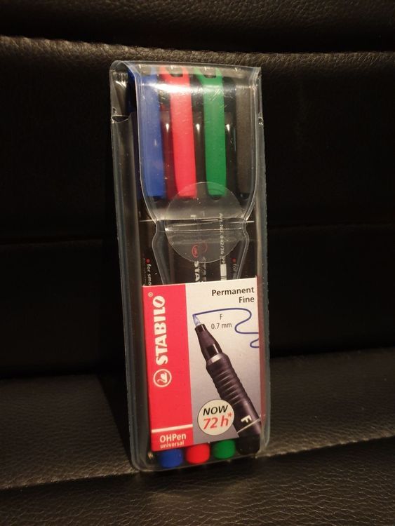 Stabilo Permanent Fineliner (Neu und originalverpackt) in Rifferswil ...