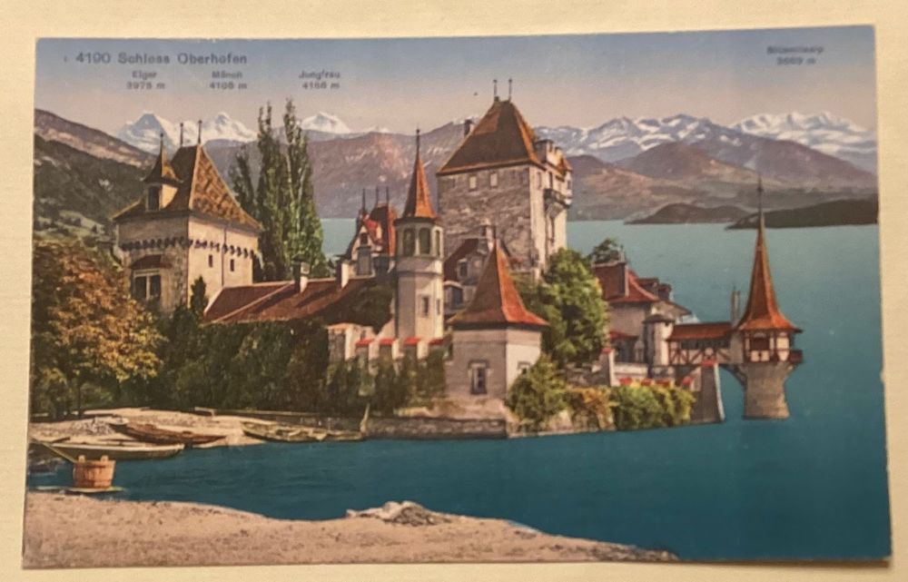 Postkarte Berneroberland Schloss Oberhofen | Kaufen auf Ricardo