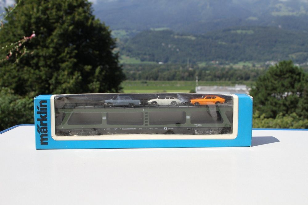 Märklin 4074 DB Autotransporter 3 Autos | Kaufen auf Ricardo