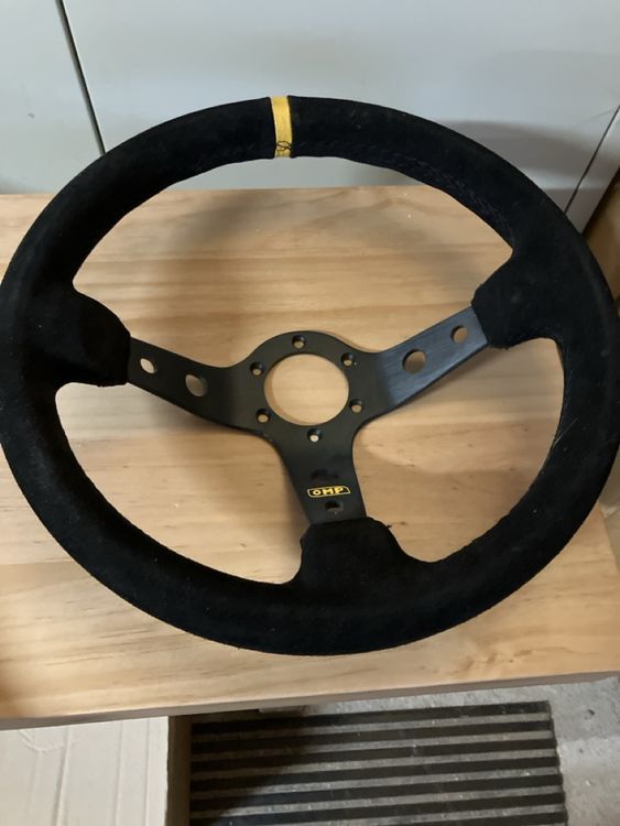 OMP 340mm Lenkrad Wildleder (Neu (gemäss Beschreibung)) in Leuggern für ...