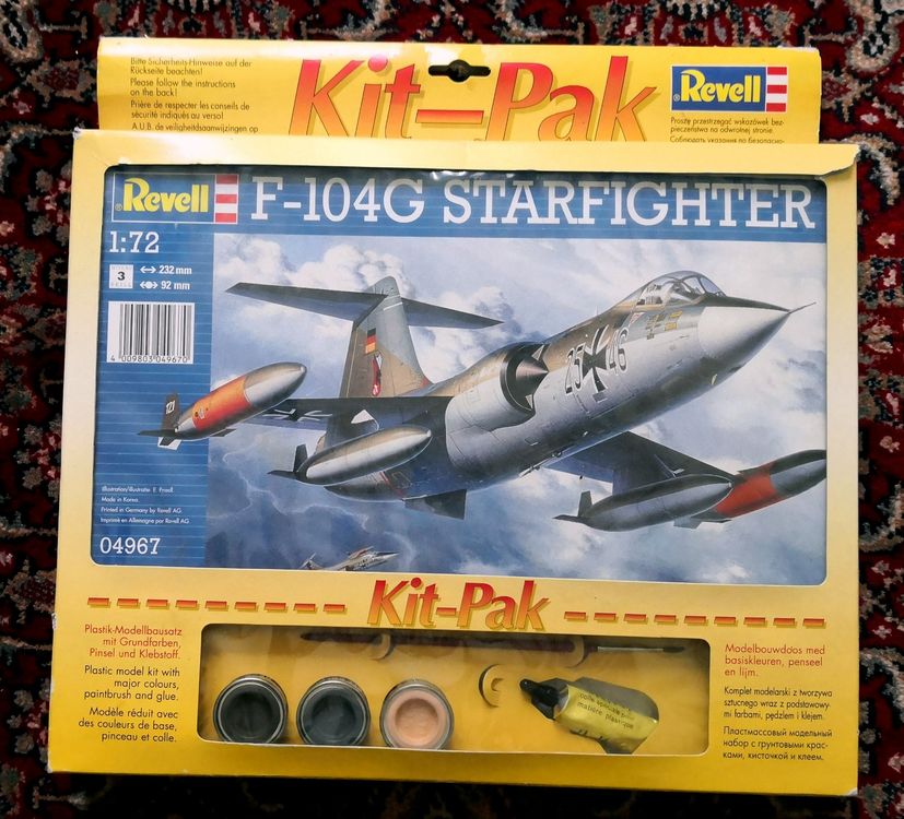 Model réduit F-104G Starfighter Kit-Pak Revell (Neu (gemäss ...