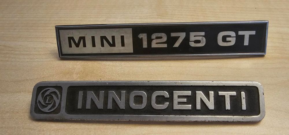 Mini Cooper 1275 GT, Innocenti Embleme original | Kaufen auf Ricardo