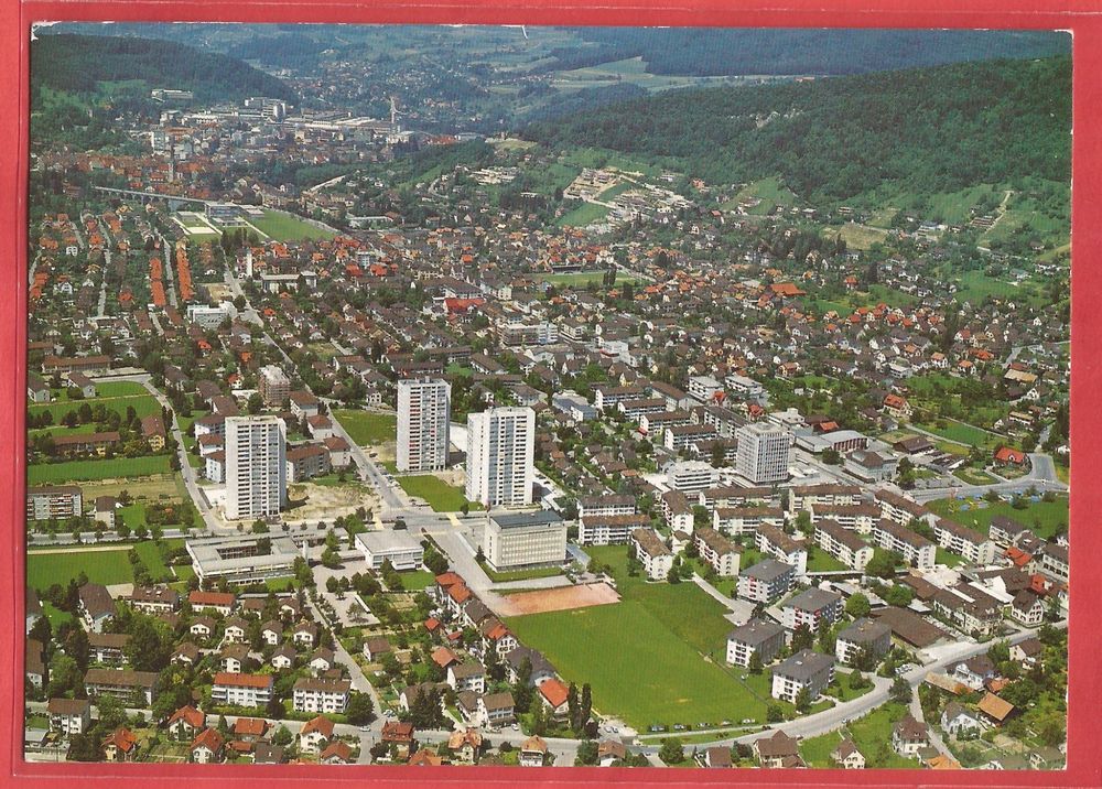 Wettingen mit Baden - Flugaufnahme ca. 1965 (Gebraucht) in Fislisbach ...