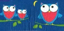 2 Servietten grosse Eule (Neu (gemäss Beschreibung)) in Basel für CHF 0.6 – mit Lieferung auf ...