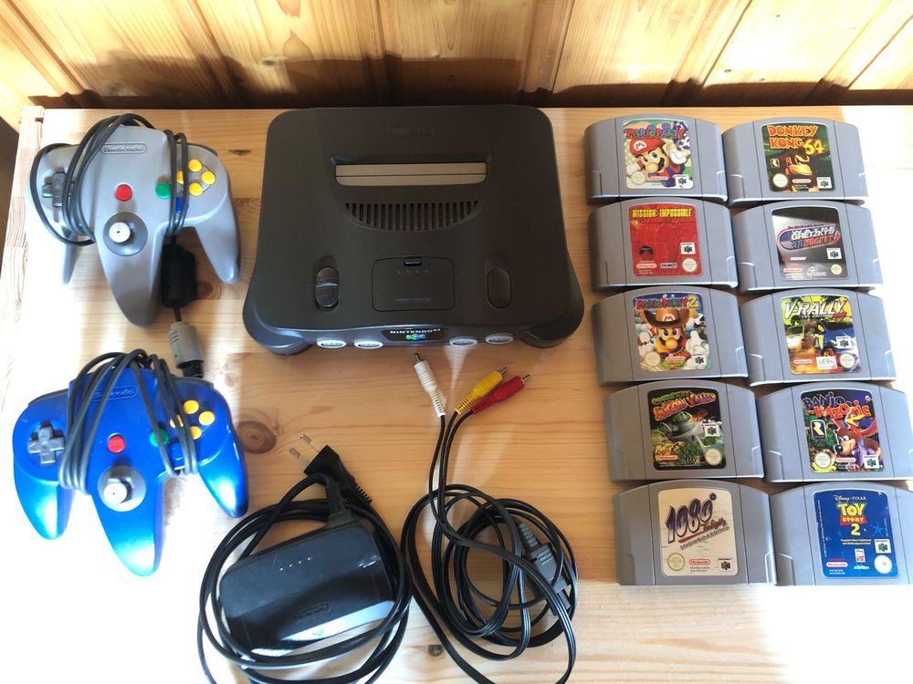 Nintendo 64 Set (Gebraucht) in Schwarzenburg für CHF 268 – mit ...