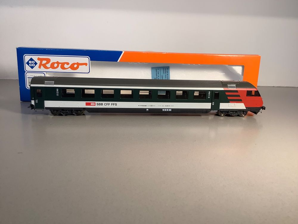 Roco 44892 : SBB 2.Kl Steuerwagen Bt EW IV grün (Gebraucht) in Bossonnens für CHF 99.9 – mit ...